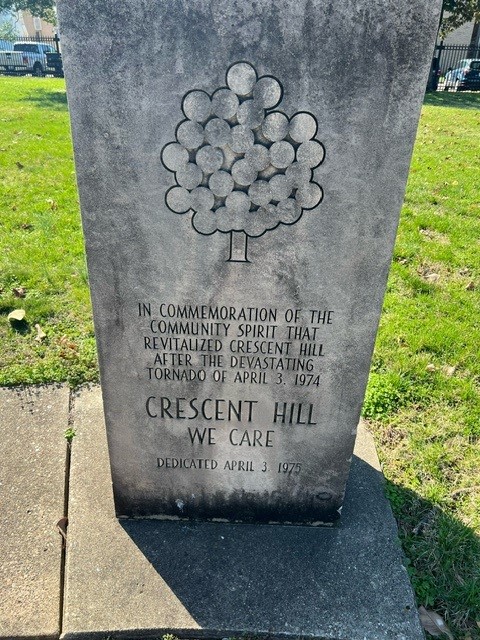 Remembering the 1974 Tornado: Crescent Hill Fountain Dedicated to ...