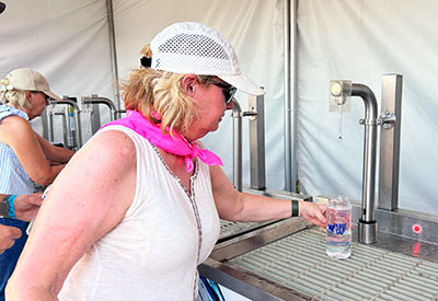 Hydration High Notes at Music Festivals - Louisville Water Company
